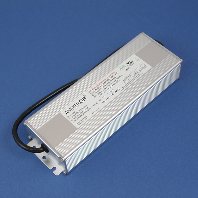 200W, 24V, CC/CV Mode, LED Driver: AmperorDirect